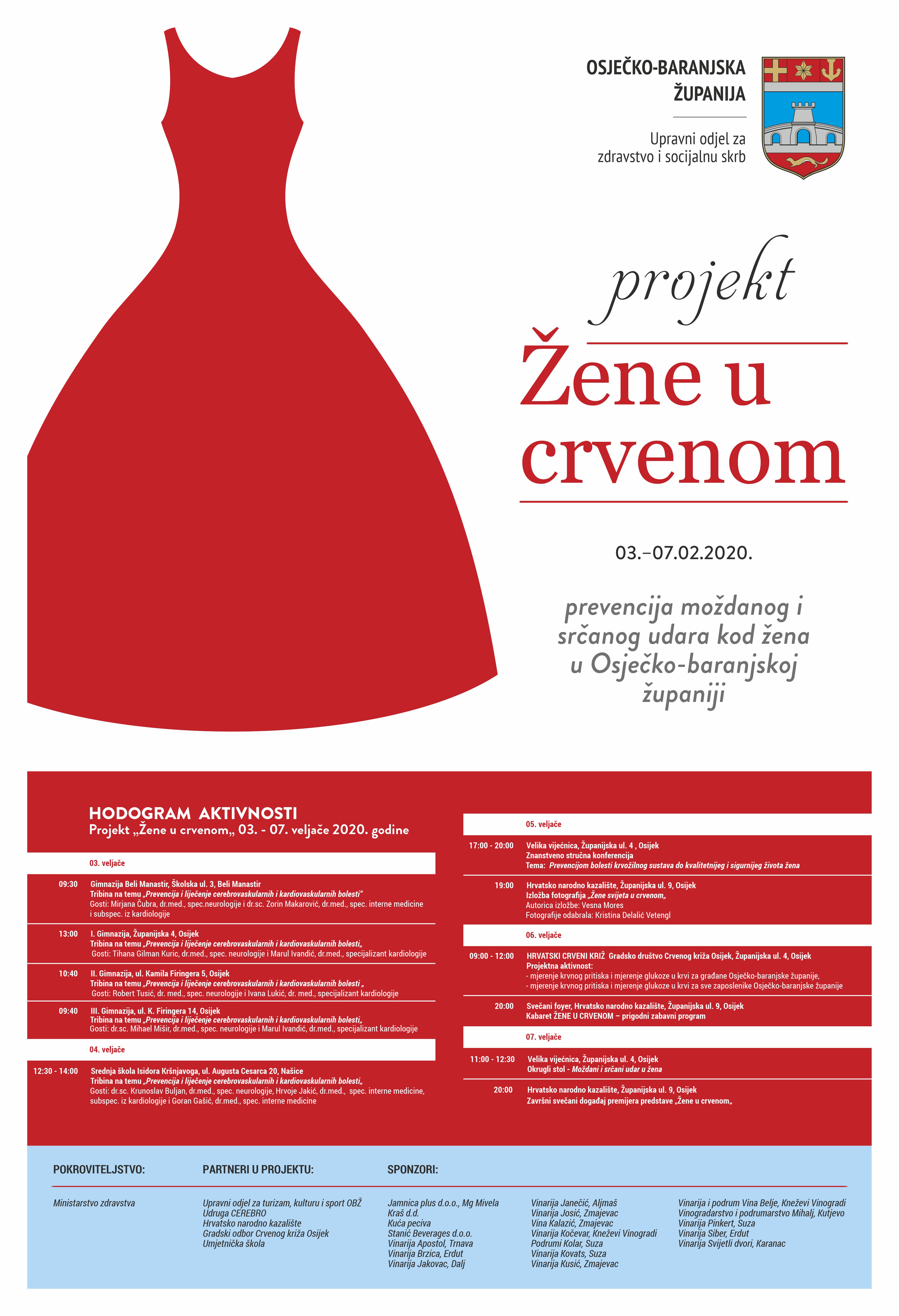 Dan “Crvenih haljina” u Osijeku